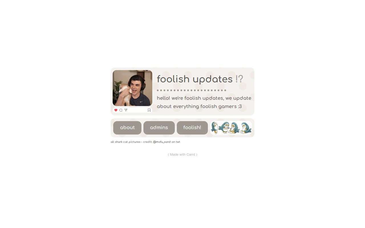 foolish updates!